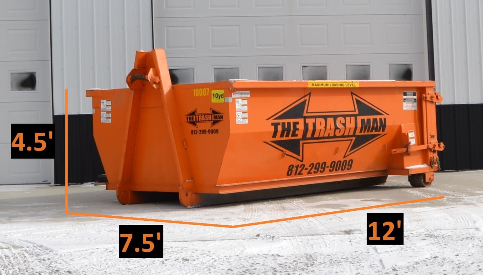 Roll-Off Dumpster - The Trash Man